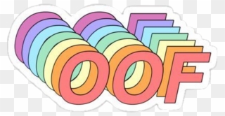 Oof Stickers Clipart (#3923239) - PinClipart