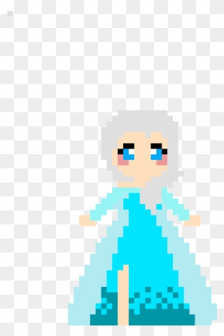 Download Elsa - Pixel Art Elsa Clipart (#3940627) - PinClipart