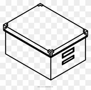 Cardboard Box Coloring Page - Phthalaldehyde Clipart (#4001986 ...