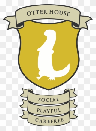 Bm Otter House Shield Clipart (#4019824) - PinClipart