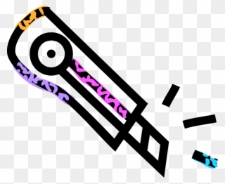 Retractable Blade Safety Knife Clipart (#4070698) - PinClipart