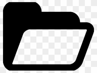 Folder Icons Black And White - Files Icon Black And White Clipart ...