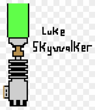 Pixel Art Luke Skywalker , Png Download Clipart (#2710002) - PinClipart