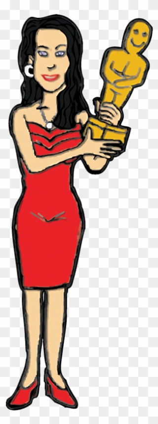 Clipart Of Acting, Actress And Actrice - Cartoon - Png Download ...