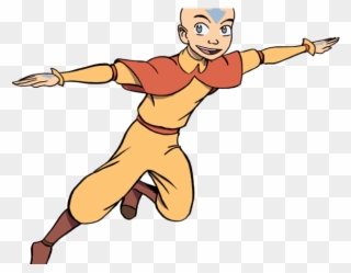 Aang Clipart Transparent - Cartoon - Png Download (#4161317) - PinClipart