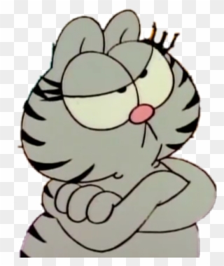 Download Nermal Sticker - Nermal Garfield Face Clipart (#496169 ...