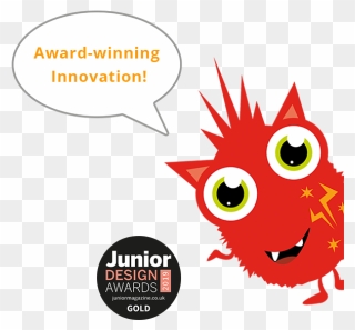 Pickle With Junior Designs Gold Award - Cartoon Clipart (#5254736 ...