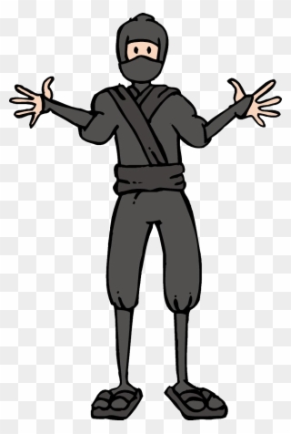 Ninja Body Clipart (#534200) - PinClipart