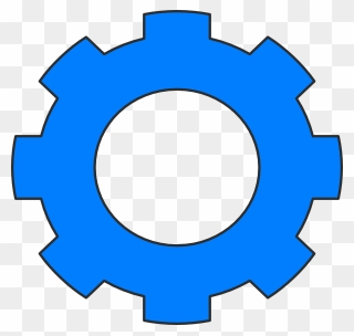 Free Clipart Gear - Blue Gear Png Transparent Png - Full Size Clipart ...