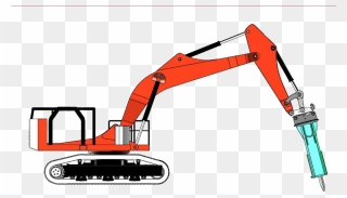 Transparent Trackhoe Clipart - Png Download (#5468535) - PinClipart