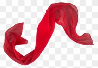Flying Red Scarf - Flowing Fabric Clipart (#5535415) - PinClipart