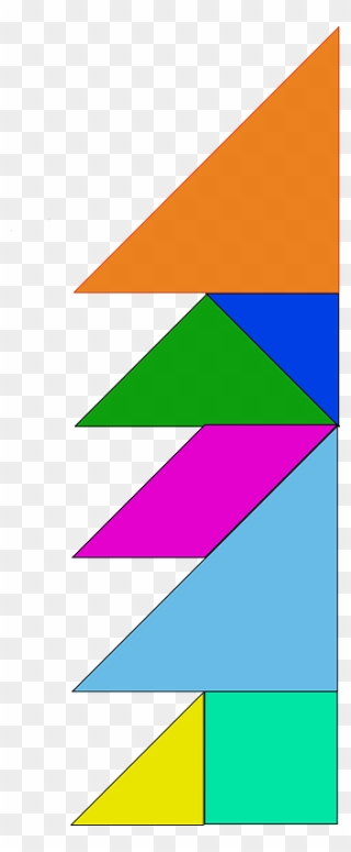 Tangram Pinetree Clipart - Tangram Trees - Png Download (#5538339 ...