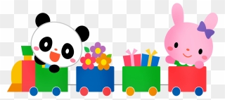 Pink Train At Clker - Pink Train Clip Art - Png Download - Full Size ...