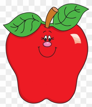 Cute Apple Clip Art - Png Download - Full Size Clipart (#5554295 ...
