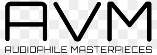 Avm Logo Black Claim Audiophile Masterpieces Clipart - Full Size ...
