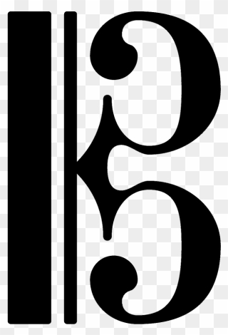 Transparent Alto Clef Clipart (#5750658) - PinClipart