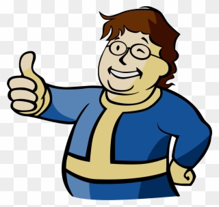 Vault Boy Fallout 76 Clipart - Full Size Clipart (#827098) - PinClipart