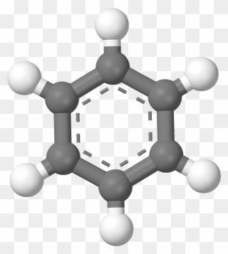 A - Benzene 3d Clipart (#598437) - PinClipart