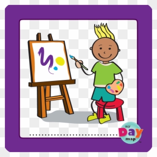 Boy My Day Map - Art Clipart - Full Size Clipart (#67924) - PinClipart