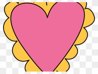 Valentine`s Day Clipart Scalloped Heart - Clip Art - Png Download ...