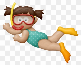 Lliella Bk-underwater Girl4d - Nadar Animado Png Clipart (#644497 ...