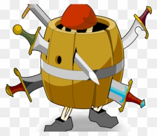 Barrel Clipart Pirate Barrel - Thumbnail - Png Download (#658054 ...
