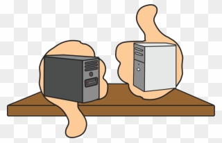 Desktop Computer Selection And Installation - Cartoon Clipart (#677394 ...