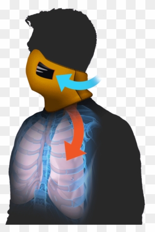 Graphic Free Library Breathing Clipart Cold Air - Cartoon - Png ...