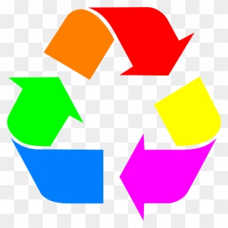 Orange Recycling Symbol - Recycle Logo Orange Clipart (#7303) - PinClipart