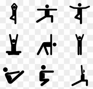 Free PNG Yoga Pose Clip Art Download - PinClipart