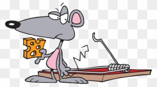 Mouse Trap Clipart - Mouse In A Trap Cartoon - Png Download (#91107 ...