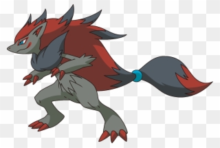 Werewolf Pokemon - Zoroark Pokemon Clipart - Full Size Clipart (#962053 ...