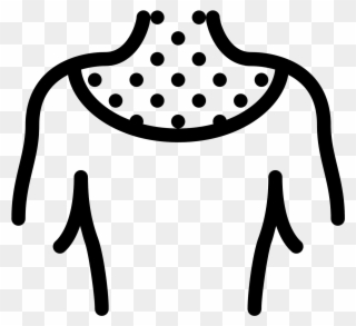 Neck And Shoulder Massage Area Icon - Hombros Icon Clipart (#979480 ...